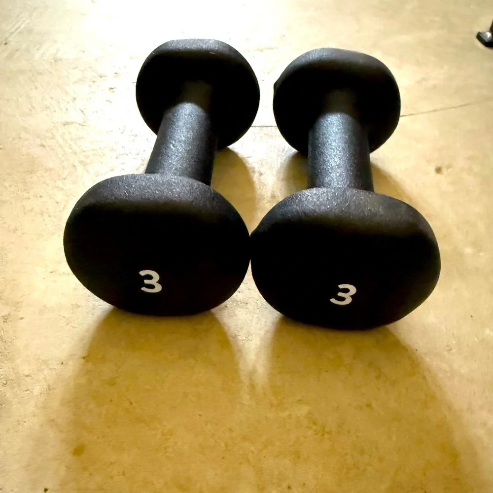 Peloton | Other | Peloton 3 Lb Dumbbells Black Pair Strength Training ...